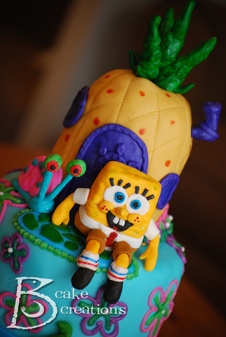 Spongebob Squarepants Cake - CakeCentral.com
