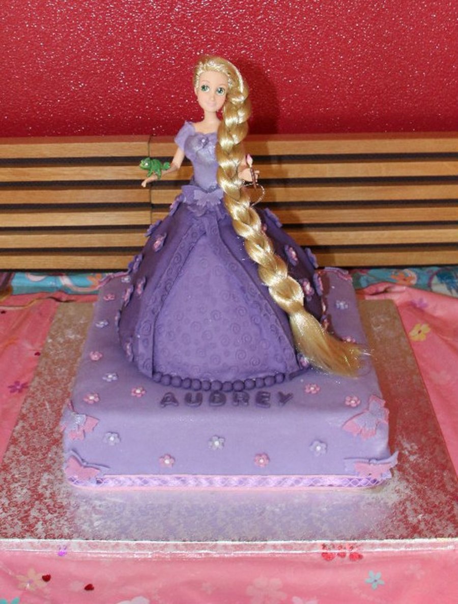 Tangled Rapunzel Doll Cake :) - CakeCentral.com
