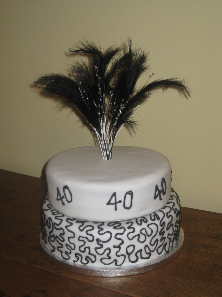 40Th Birthday - CakeCentral.com
