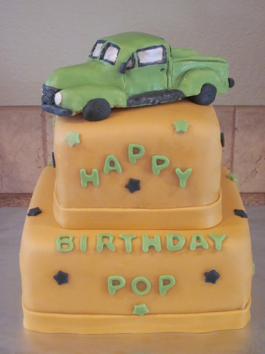 52 Chevy Truck Cake - CakeCentral.com