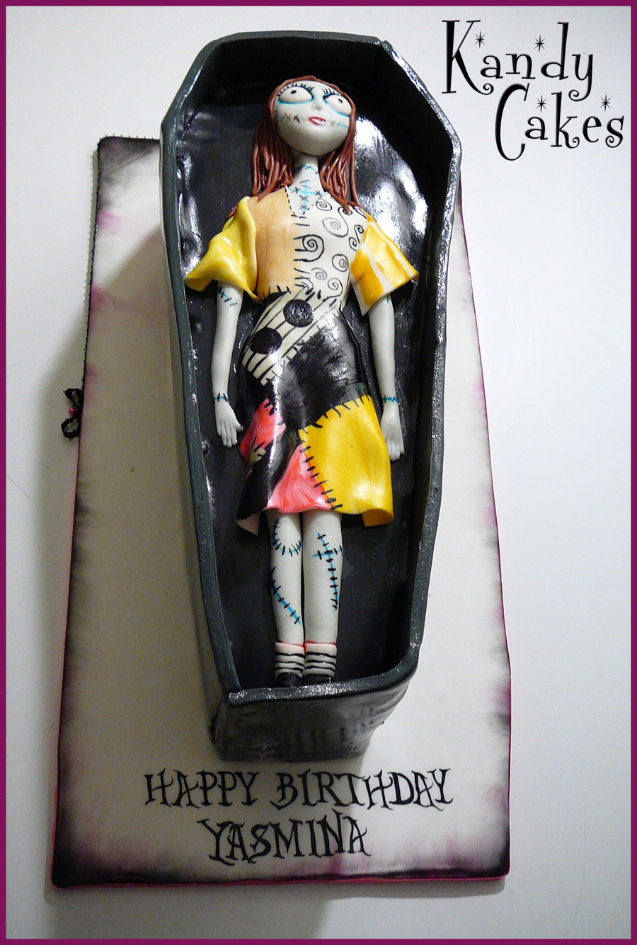 Nightmare Before Christmas Sally Cake~ - CakeCentral.com