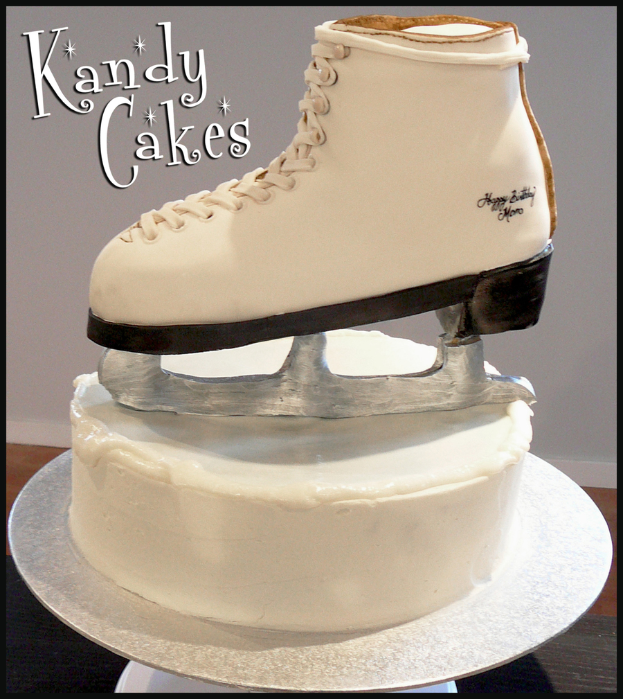 Figure Skate Cake~ - CakeCentral.com