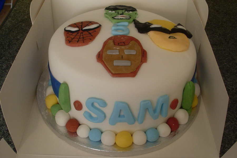 Marvel Superhero - CakeCentral.com
