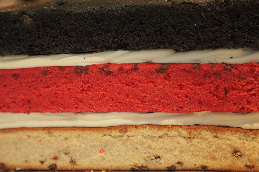 German Flag, Inside And Out - CakeCentral.com