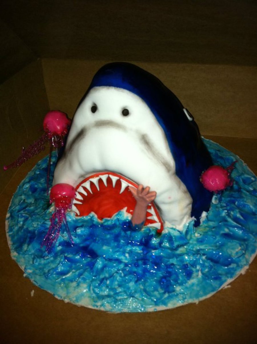 Shark Graduation - CakeCentral.com