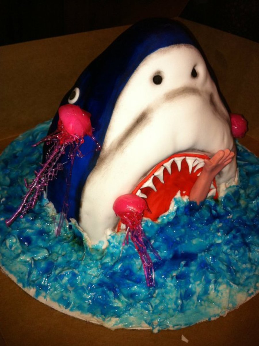 Shark Graduation - CakeCentral.com