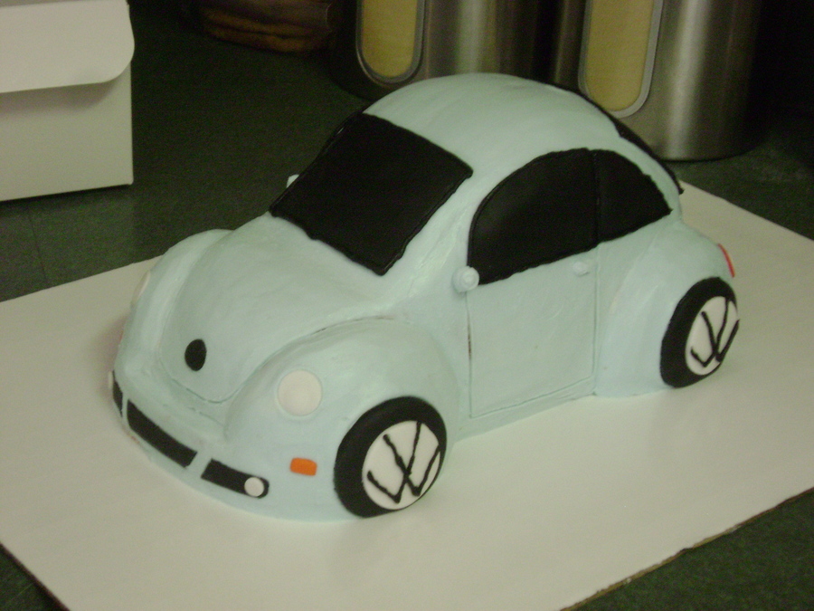 Vw Beetle Cake - CakeCentral.com