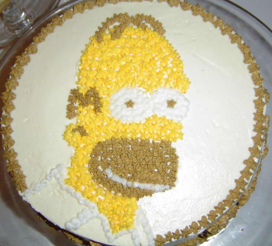 Homer Simpson - CakeCentral.com