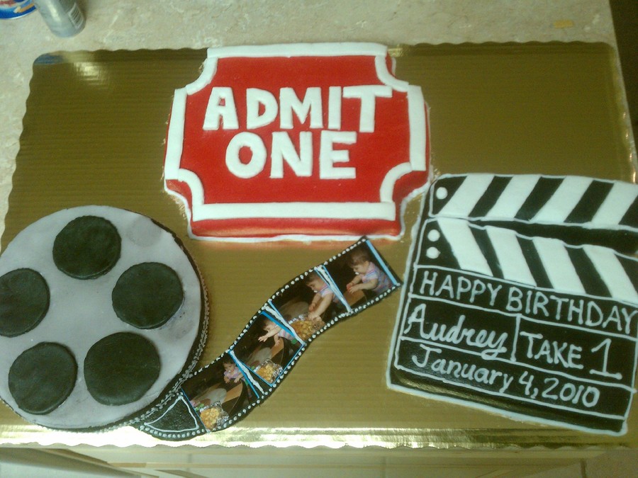 Holloywood Movie Star Cake - CakeCentral.com