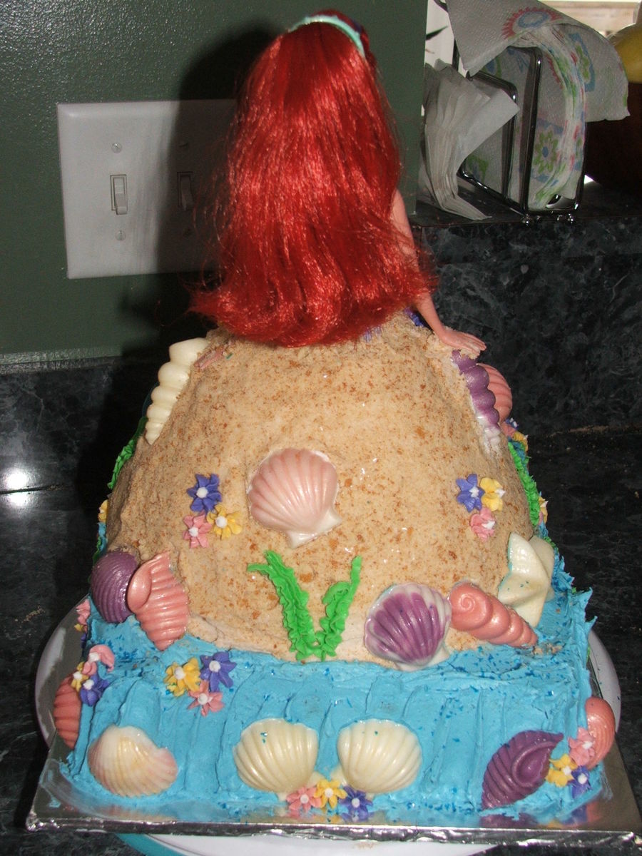 Little Mermaid Ariel Cake - CakeCentral.com