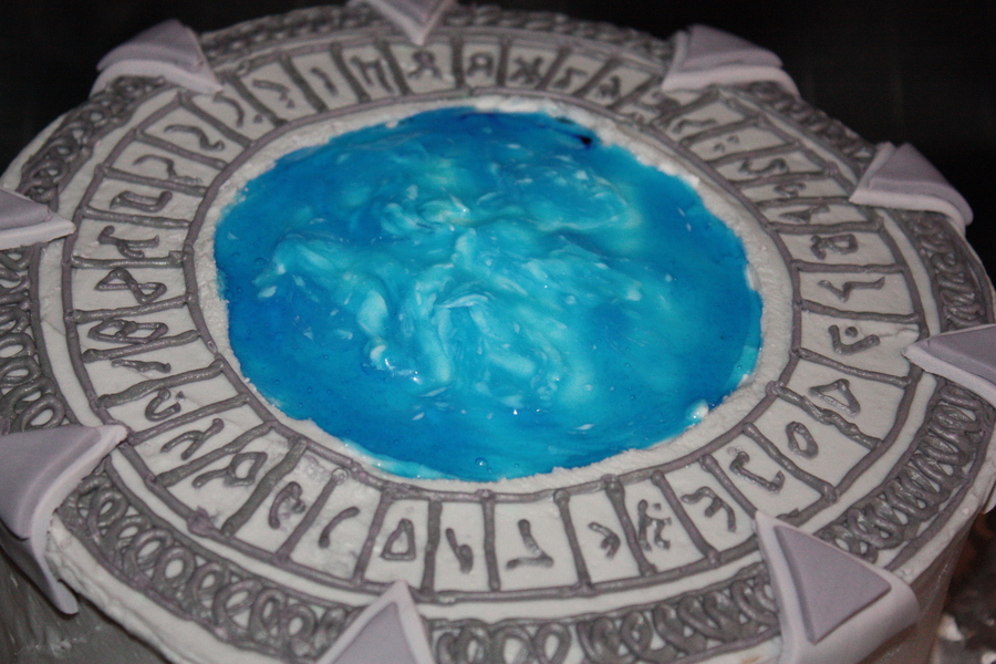 Stargate Atlantis Birthday Cake - CakeCentral.com