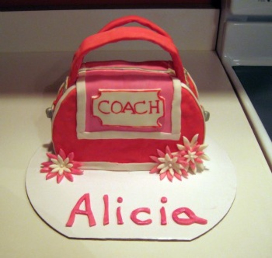 Coach Purse Cake - CakeCentral.com
