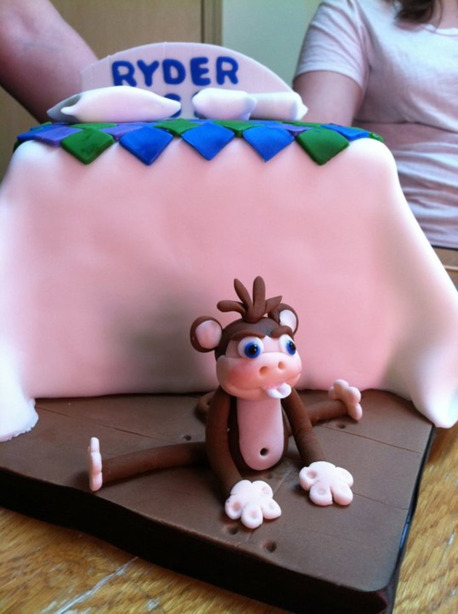 No More Monkeys Jumping On The Bed - CakeCentral.com