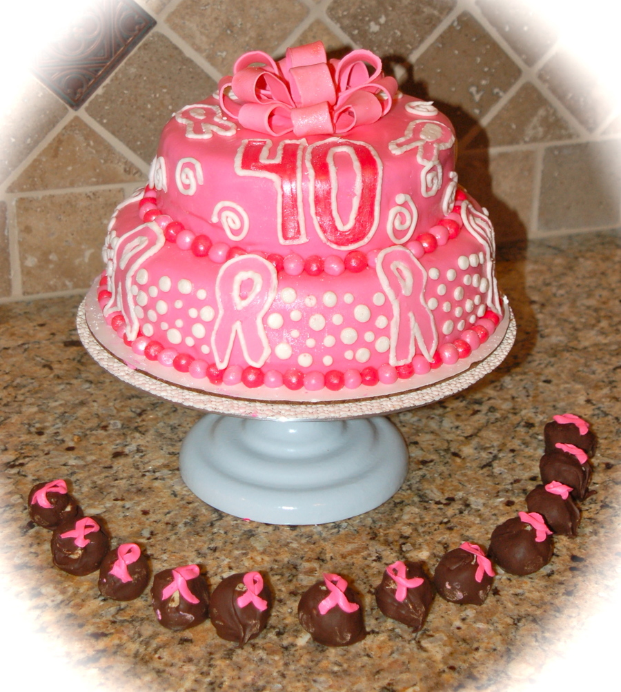 Sister's 40Th Birthday - CakeCentral.com