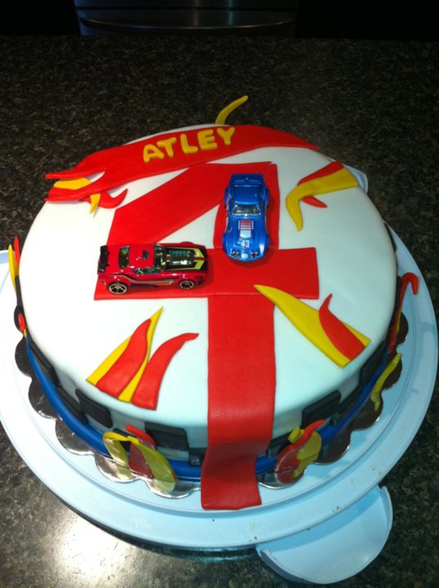 Hot Wheels Cake - CakeCentral.com