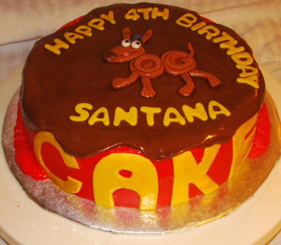 Word World Cake - CakeCentral.com