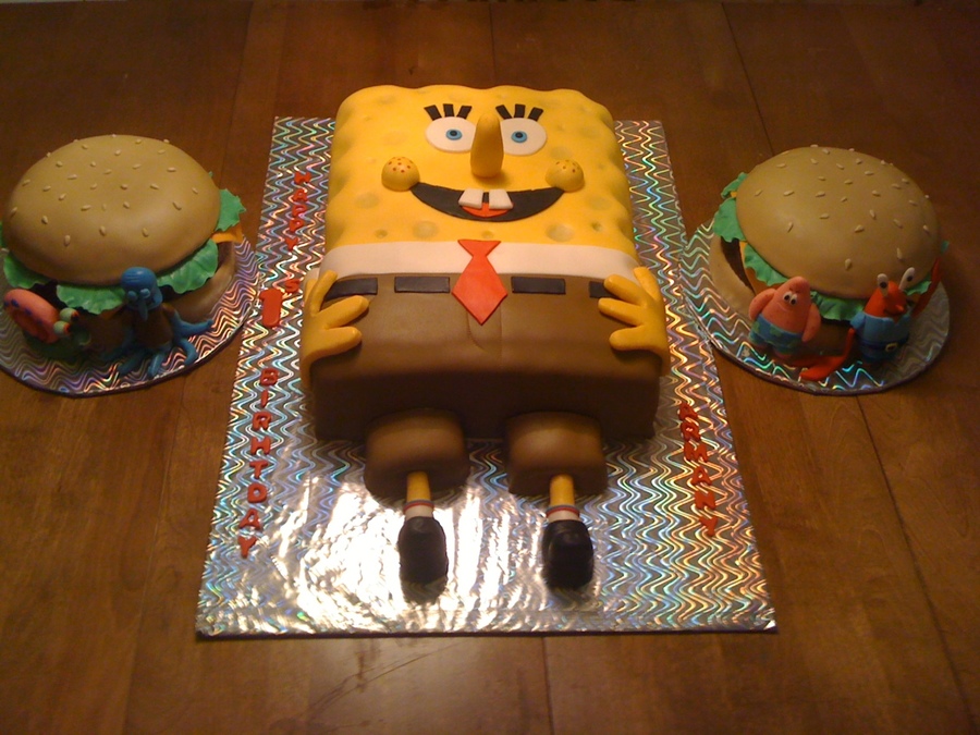 Sponge Bob Cake - CakeCentral.com