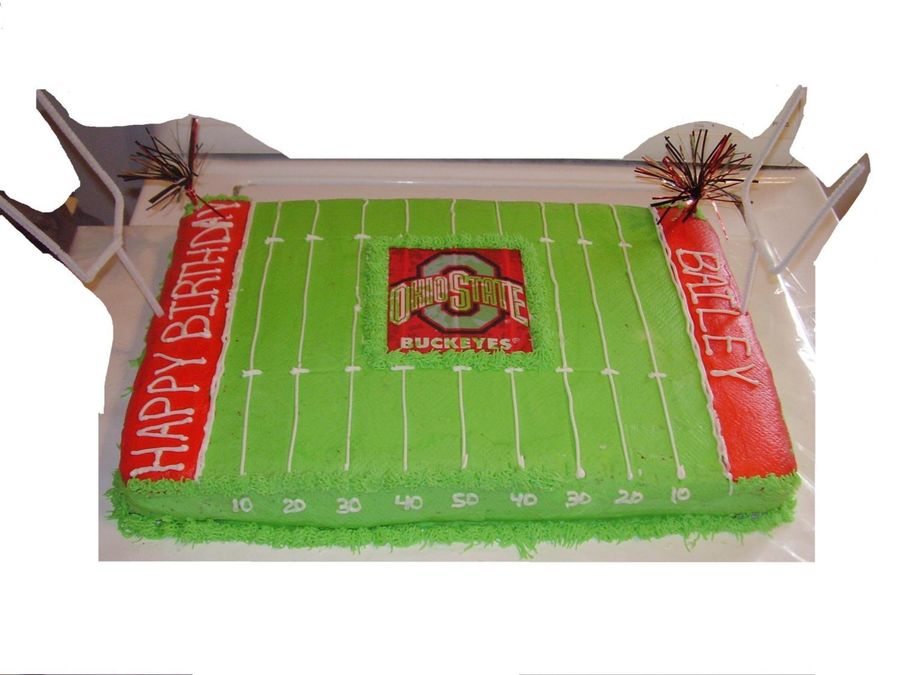 Ohio State Football Field - CakeCentral.com