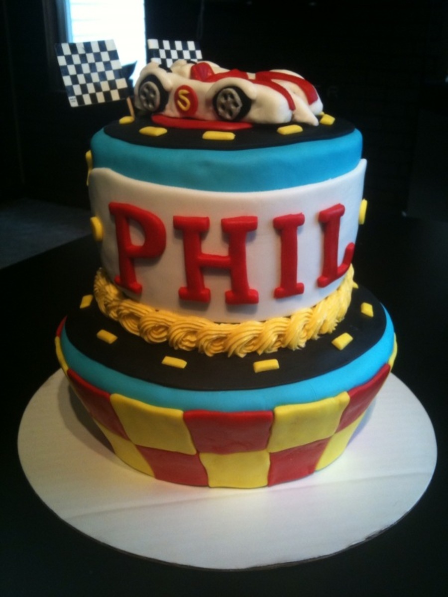 Speed Racer Cake - CakeCentral.com