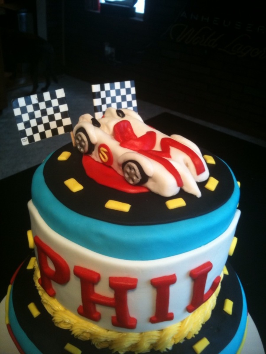 Speed Racer Cake - CakeCentral.com