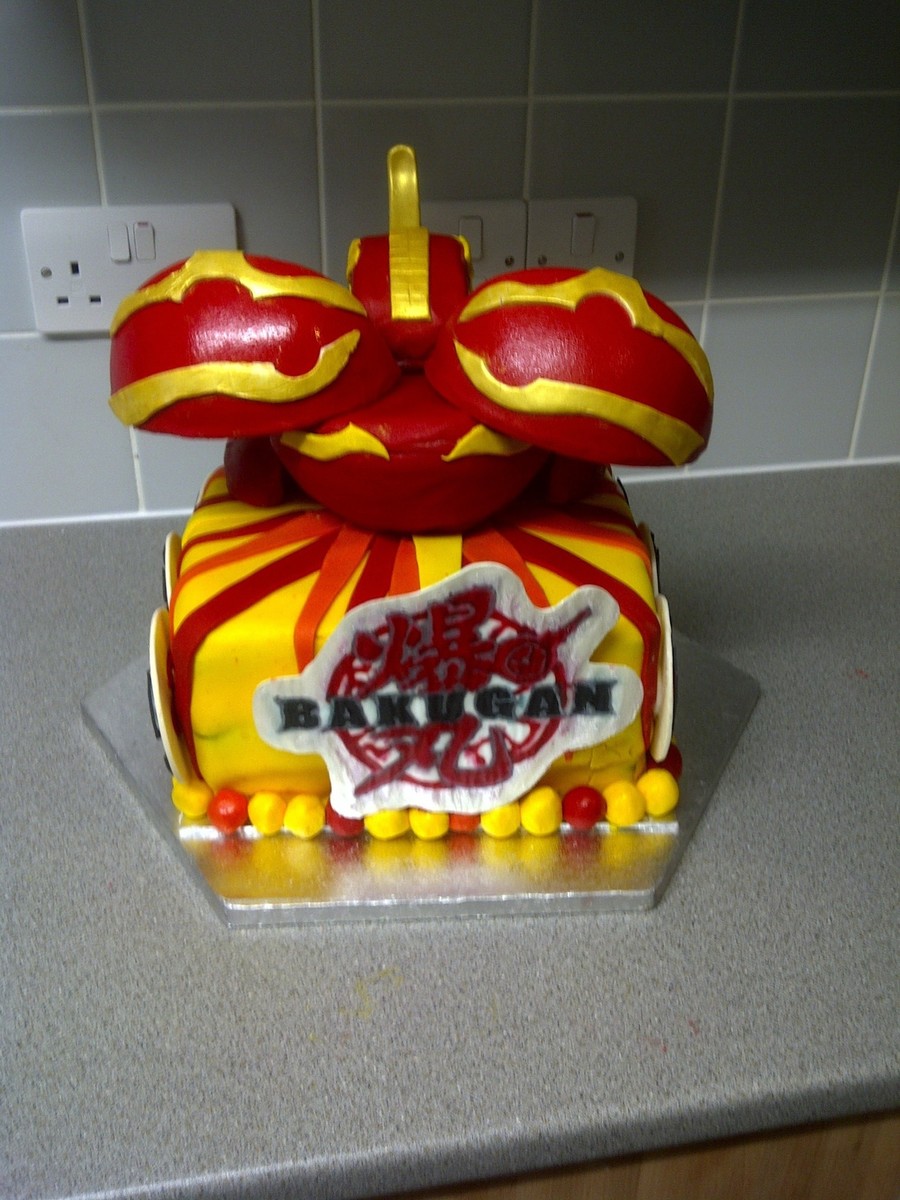 Bakugan Cake - CakeCentral.com