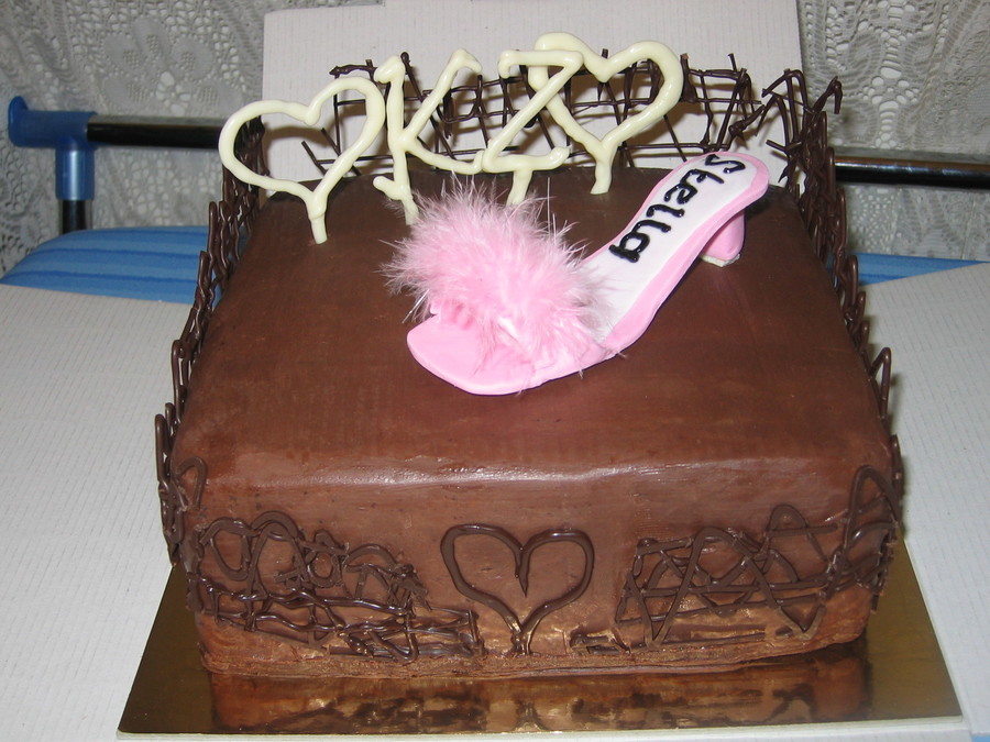 High Heel Birthday Cake - CakeCentral.com