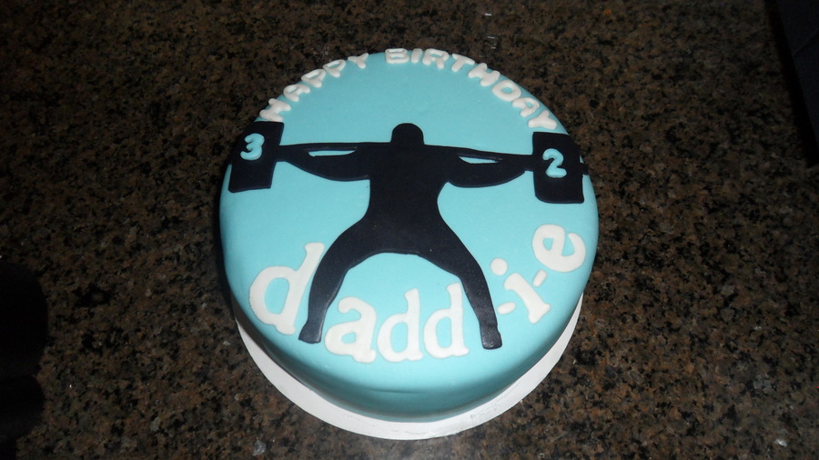 Powerlifting Birthday Cake - CakeCentral.com