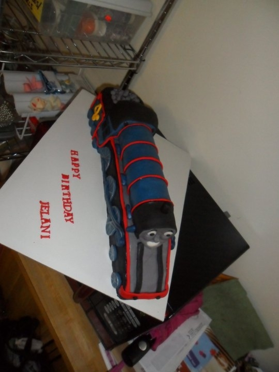 Thomas And Friends - Gordon Cake - CakeCentral.com