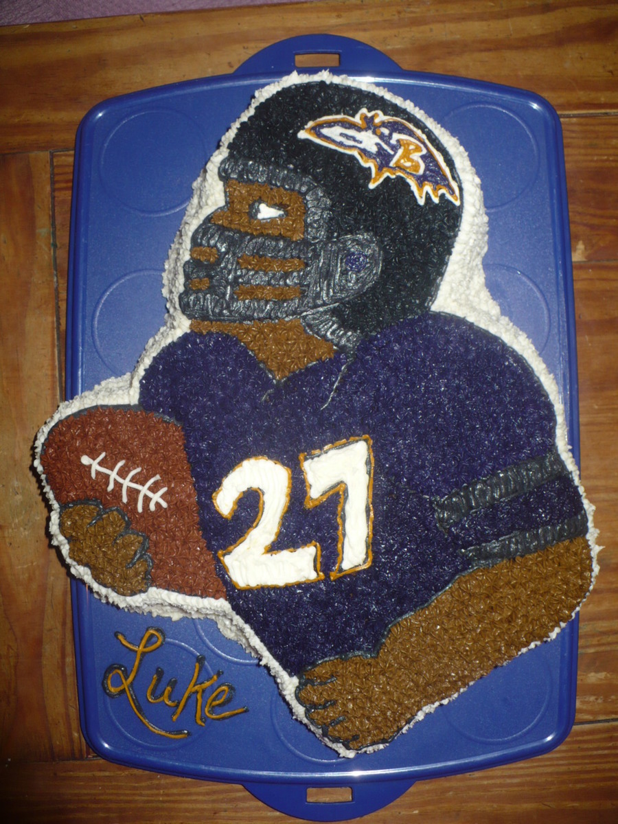 Ravens Birthday Cake - CakeCentral.com