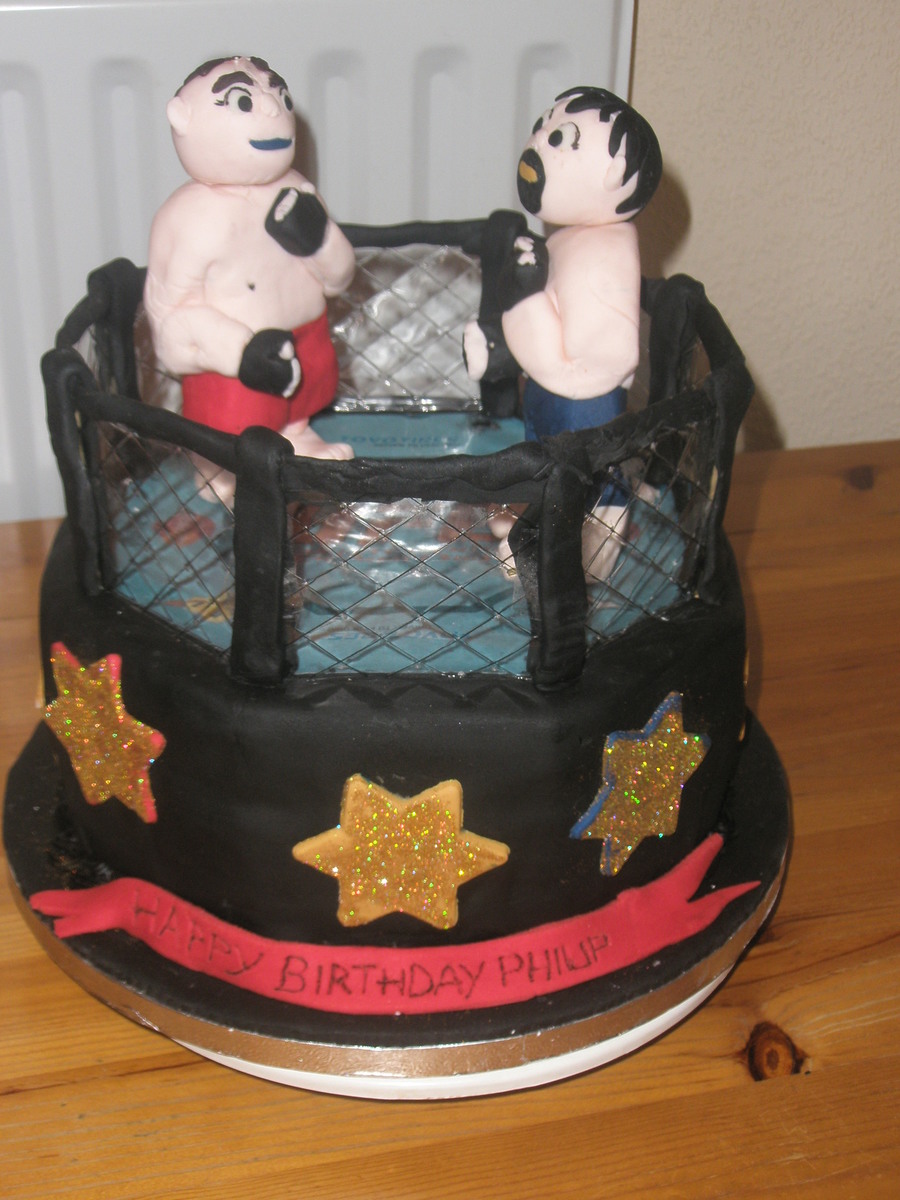 Ufc Cage Fighters - CakeCentral.com