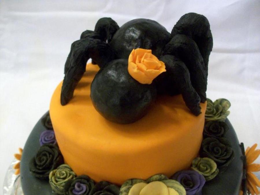 Cute Spider Cake - CakeCentral.com