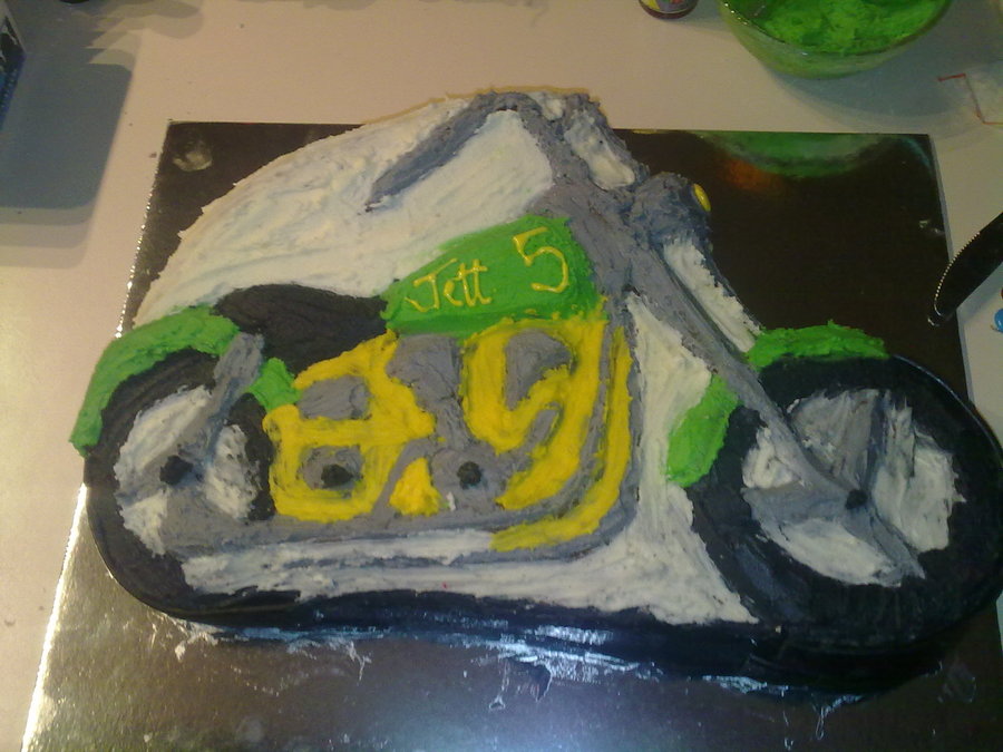 Motor Bike - CakeCentral.com