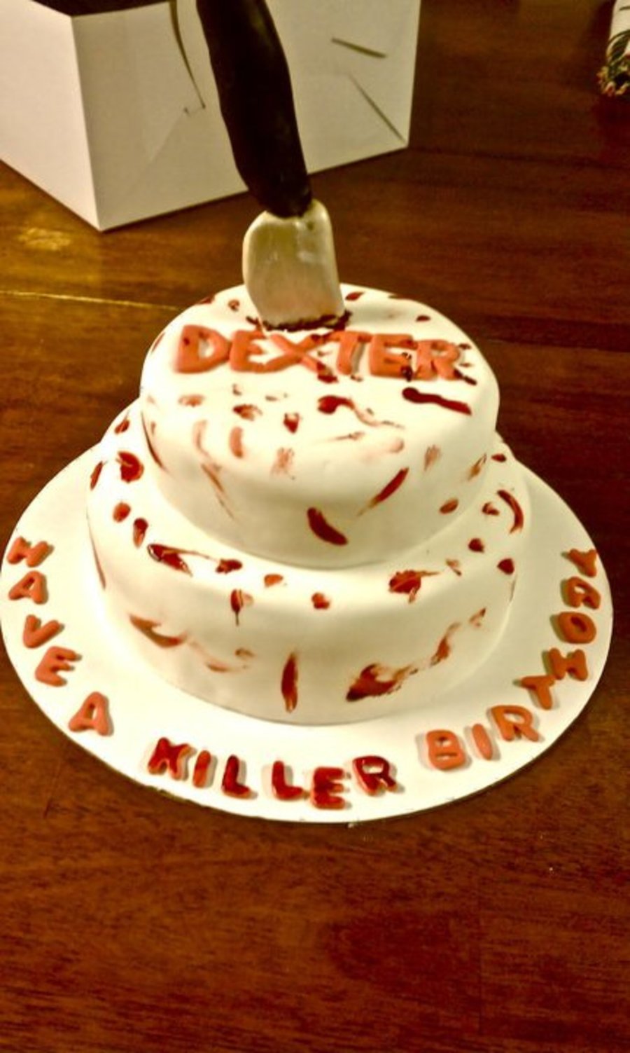 Dexter Cake - CakeCentral.com