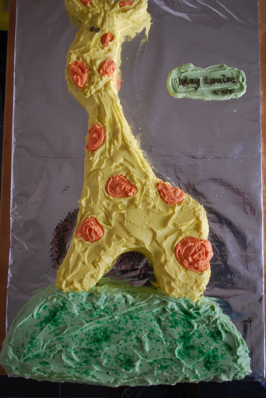 Giraffe Cake - CakeCentral.com