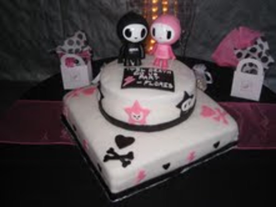 Tokidoki Wedding Cake - CakeCentral.com
