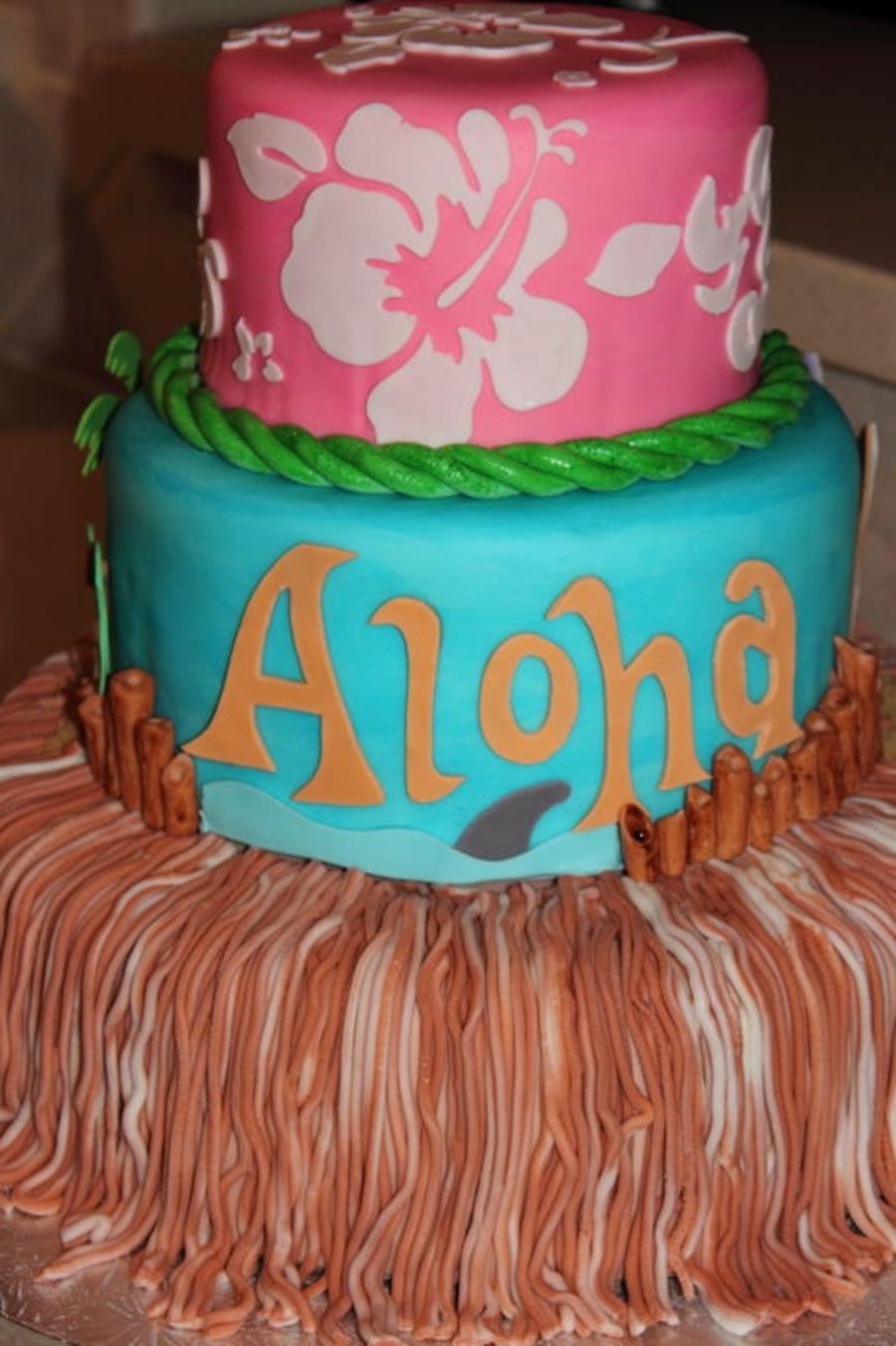 "aloha" Cake - CakeCentral.com