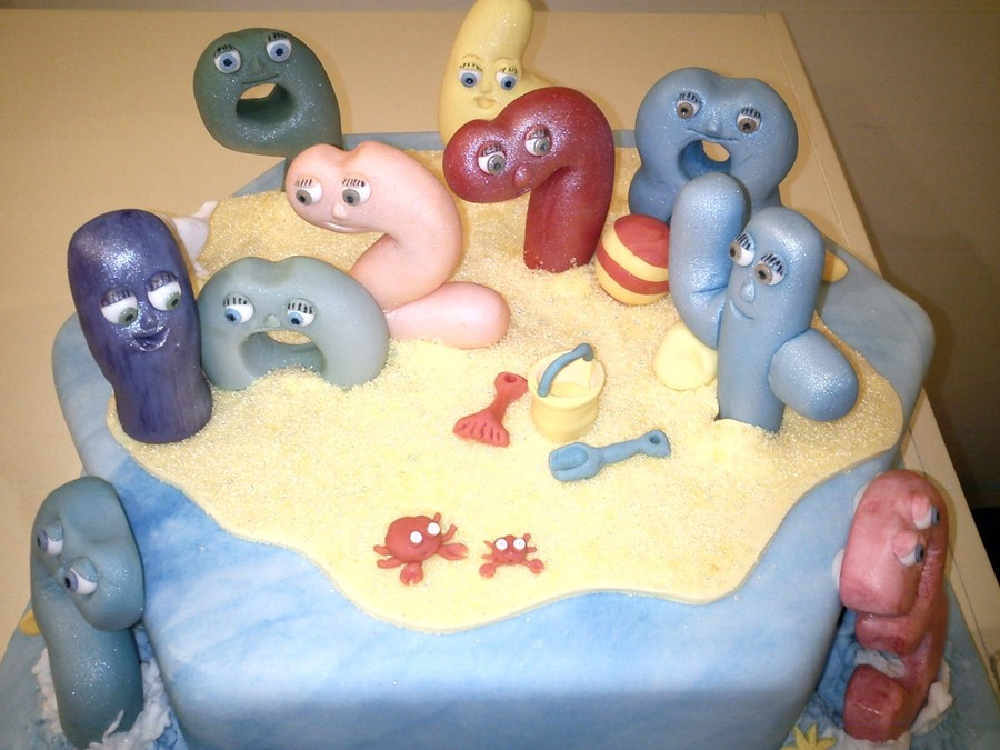 Number Jacks Cake - CakeCentral.com