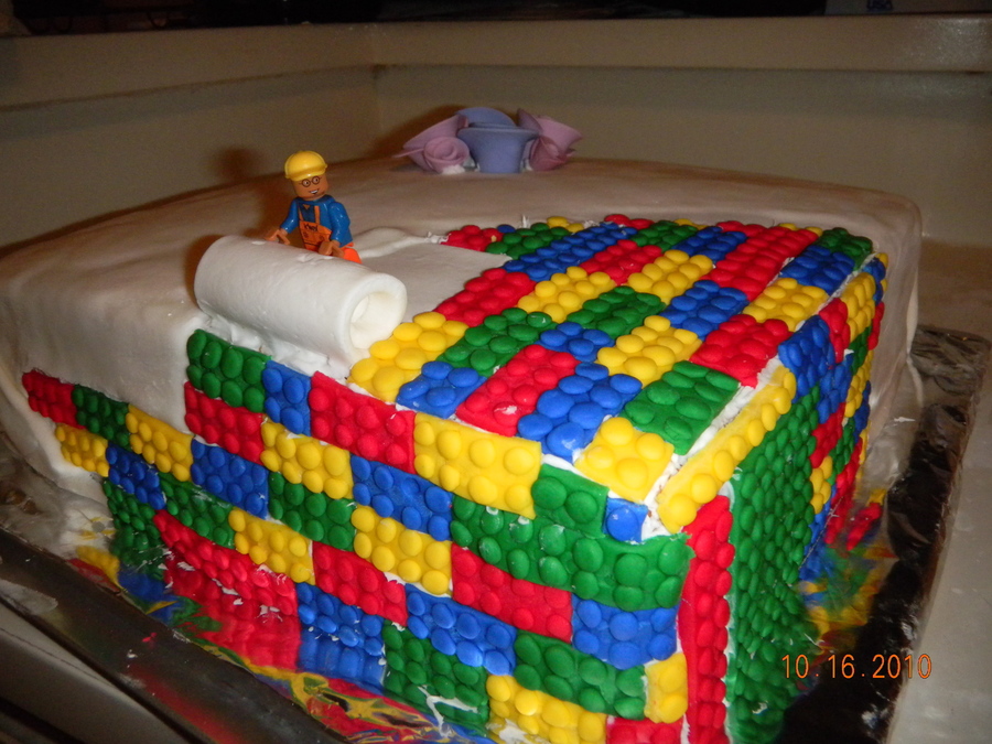 2In1 Birthday Cake - CakeCentral.com