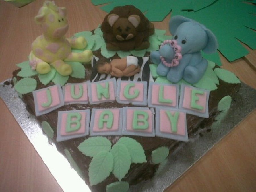 Lisa B's Office Baby Shower Cake - CakeCentral.com