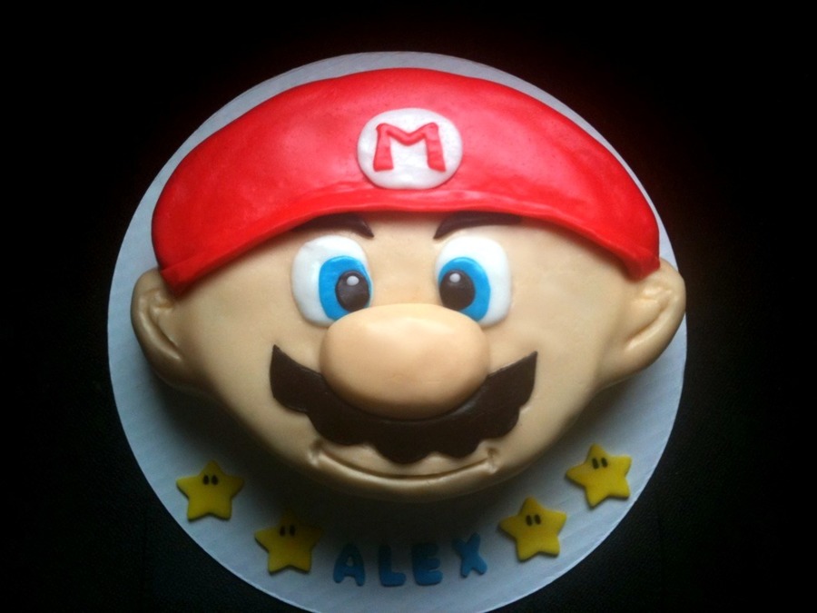 Mario 3D Cake - CakeCentral.com