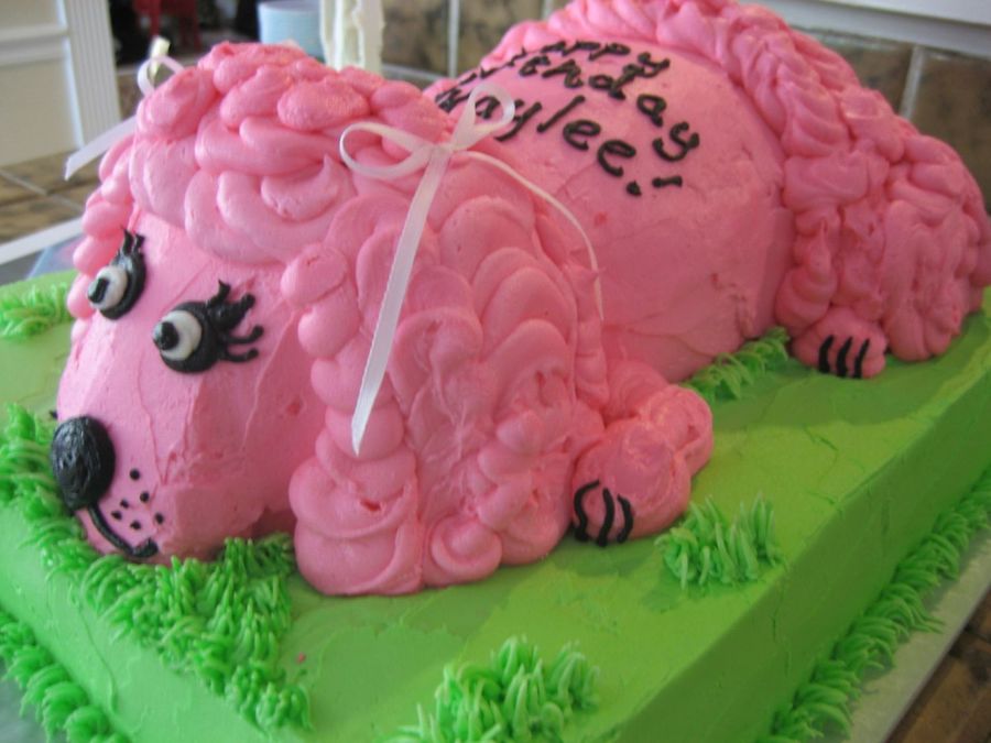Pink Poodle - CakeCentral.com