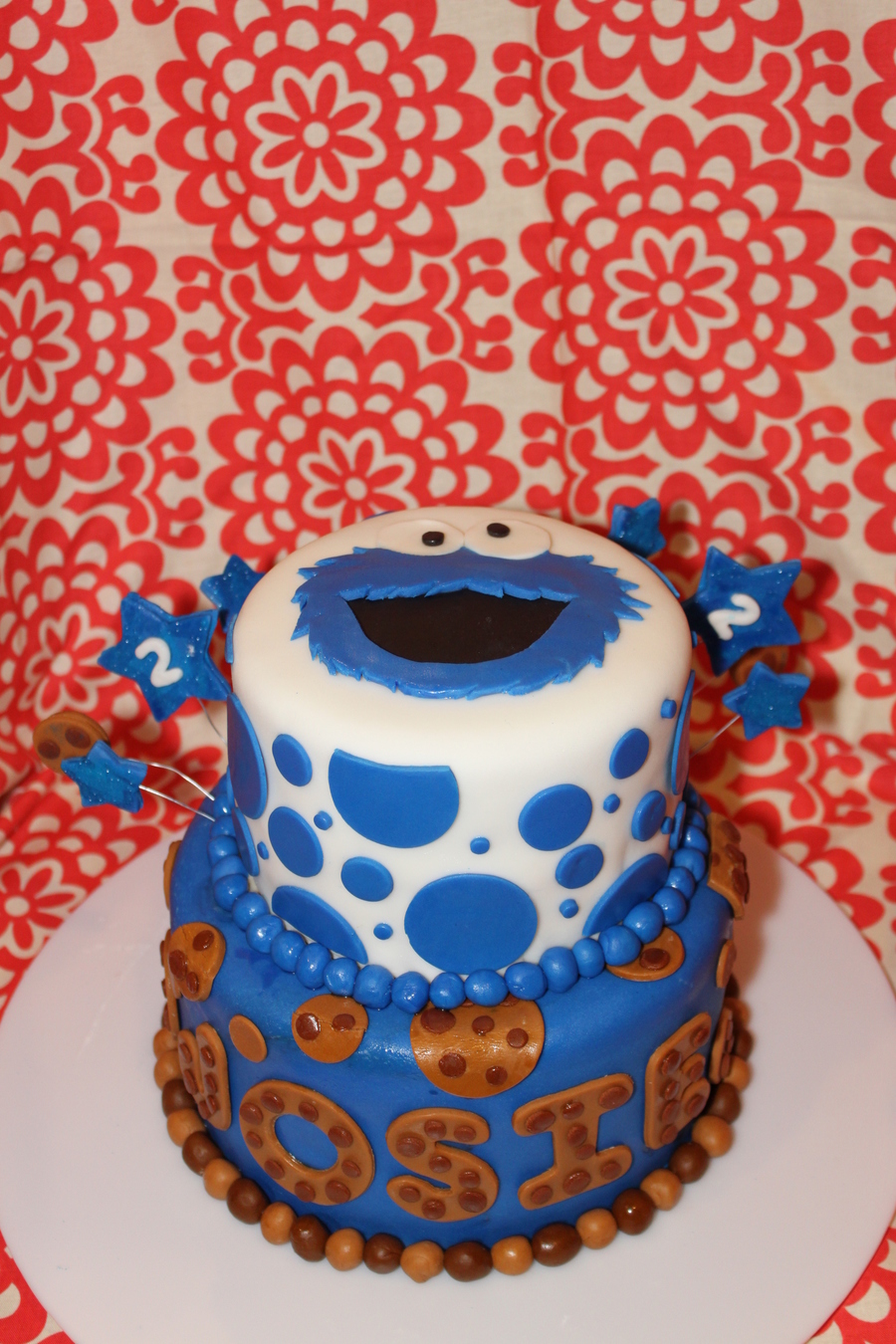 Cookie Monster Cake - CakeCentral.com