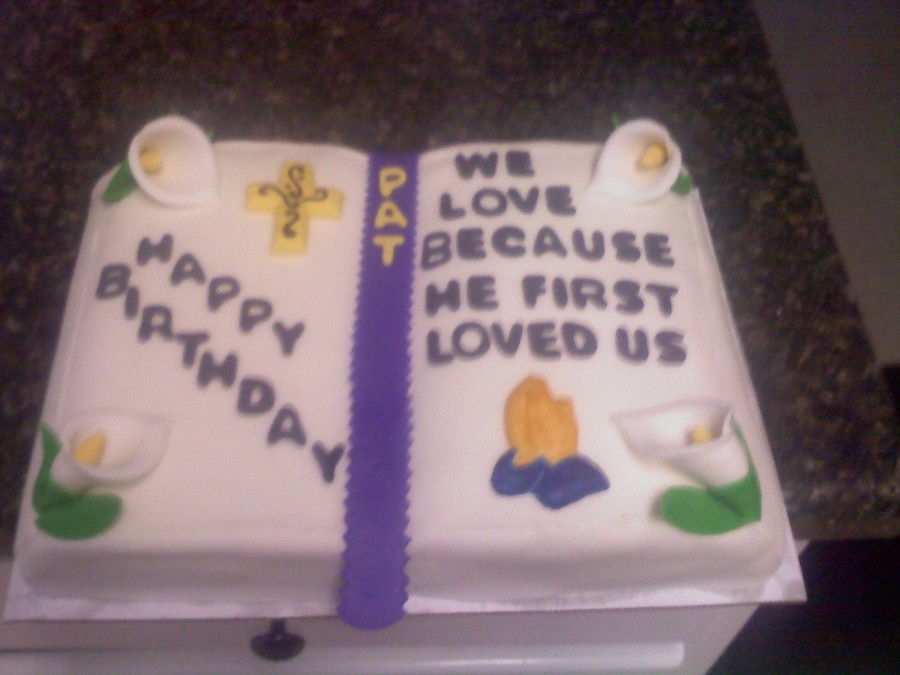 Bible Birthday - CakeCentral.com