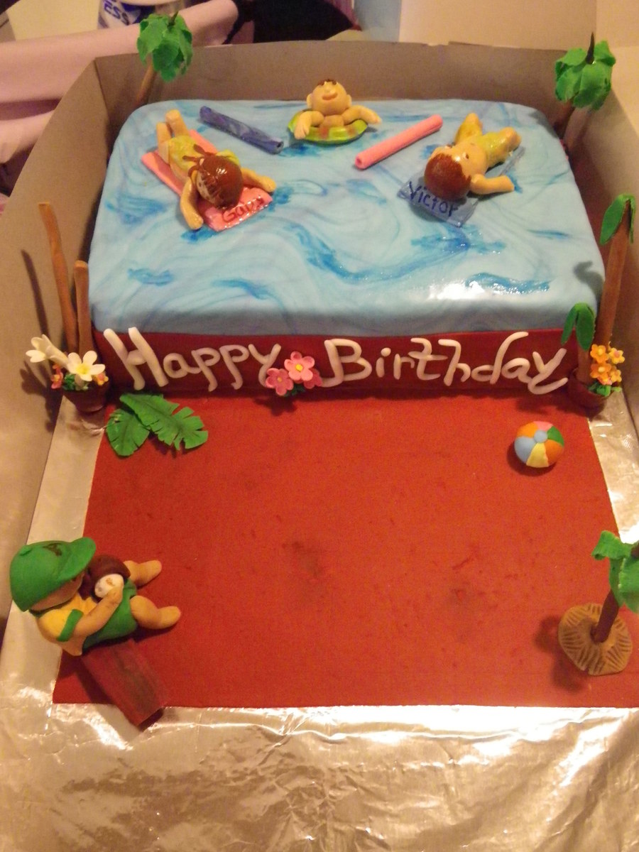 Pool Party! - CakeCentral.com
