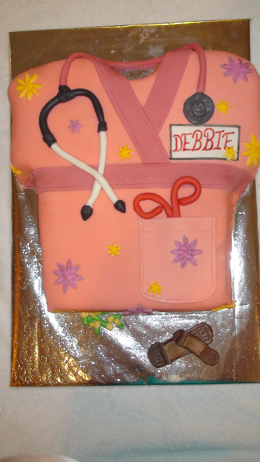 Nurse Birthday Cake - CakeCentral.com