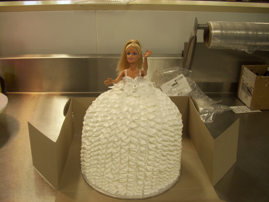 Barbie Bride - CakeCentral.com
