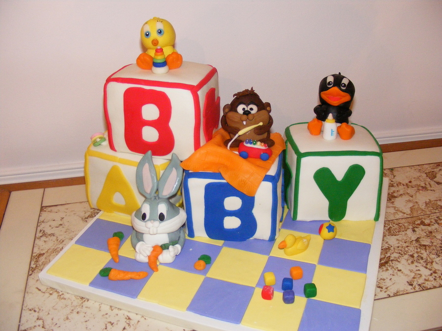 Blocks Cake - CakeCentral.com