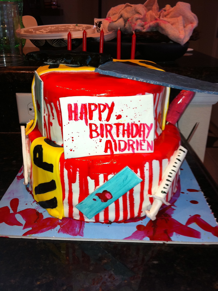 Dexter Cake - CakeCentral.com