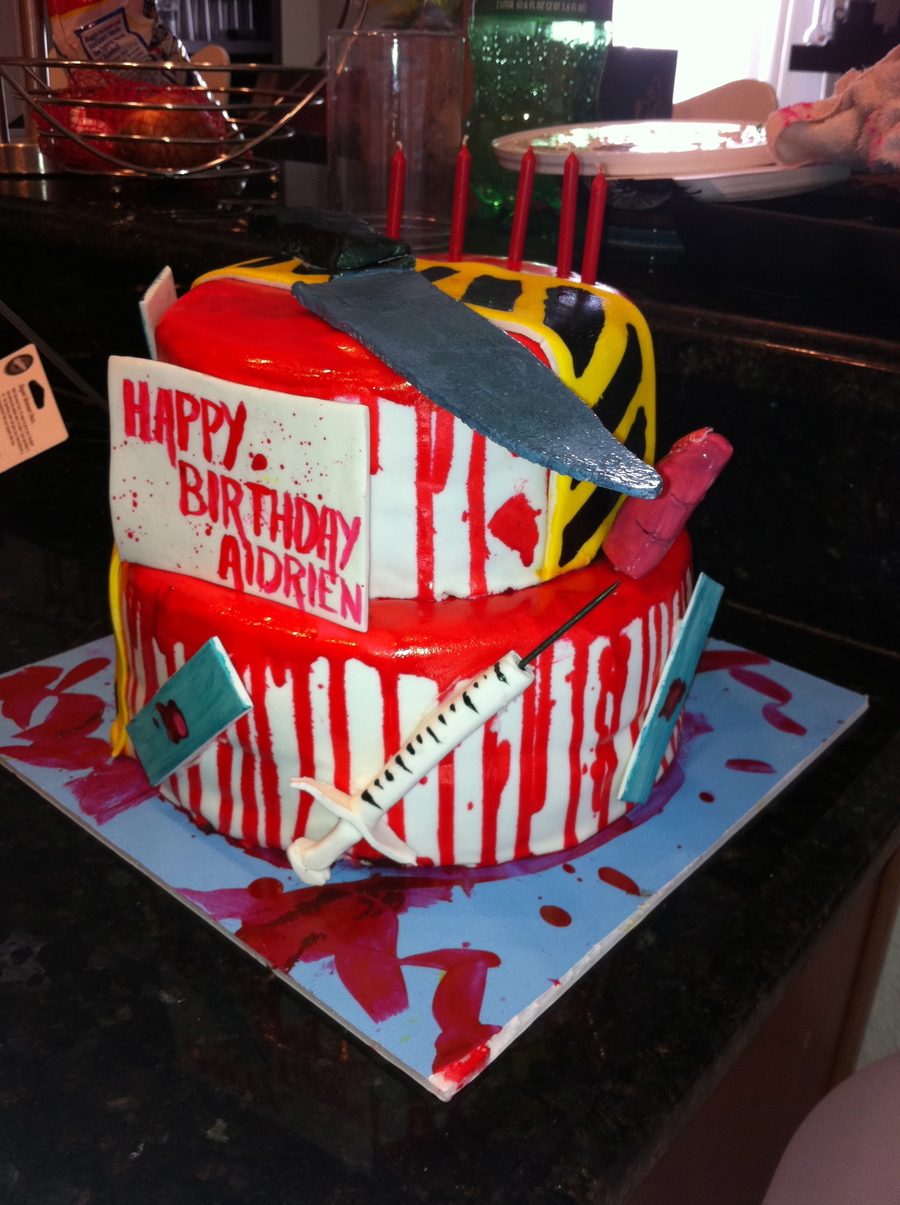 Dexter Cake - CakeCentral.com