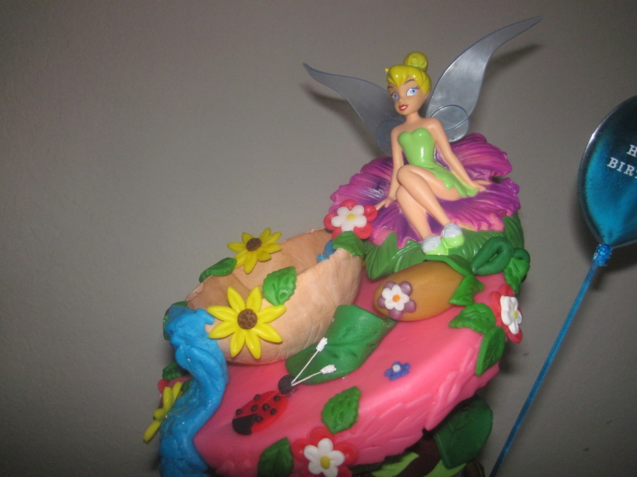 Tinkerbell /turvy Tinkerbell Land - CakeCentral.com